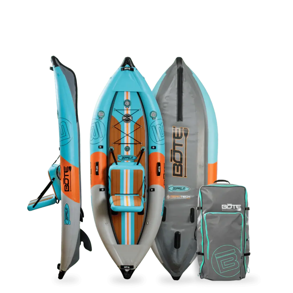 Zeppelin Aero 10′ Native Aqua Inflatable Kayak - Geartopia SA